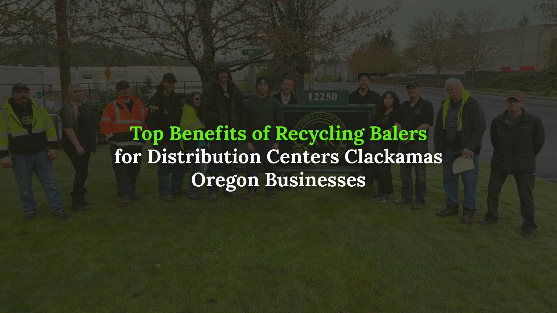 Recycling Balers for Distribution Centers Clackamas Oregon | CARE